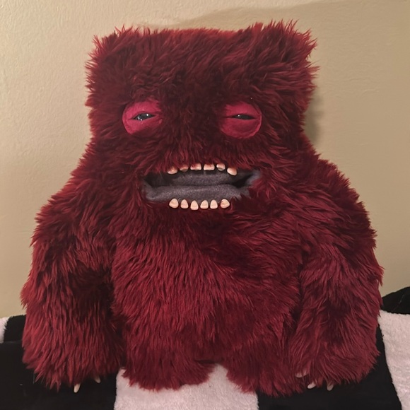 Fuggler | Toys | Large Red Fuggler With Realistic Teeth Claws Toy Plush ...